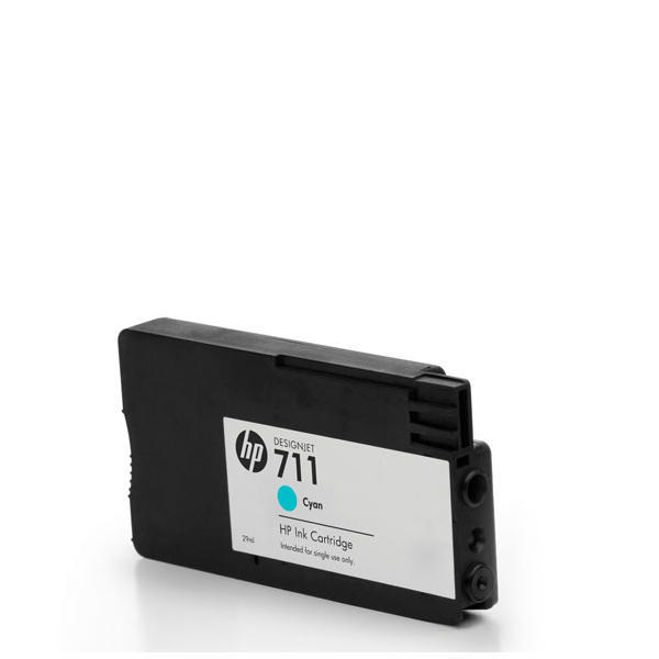 HP 711 Cyan 29ml Ink Cartridge 3 Pack, CZ134A